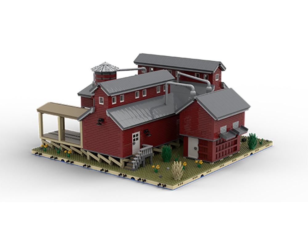 LEGO MOC Sawmill Series: Planing Shed 7 by jepaz | Rebrickable - Build ...