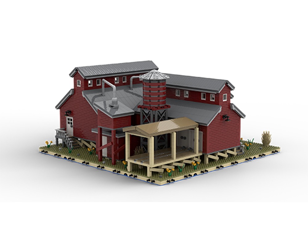 LEGO MOC Sawmill Series: Planing Shed 7 by jepaz | Rebrickable - Build ...