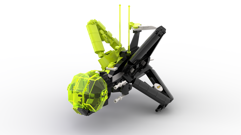 Lego Moc Mutated Blacktrons Ship By Matthewbrozek Rebrickable