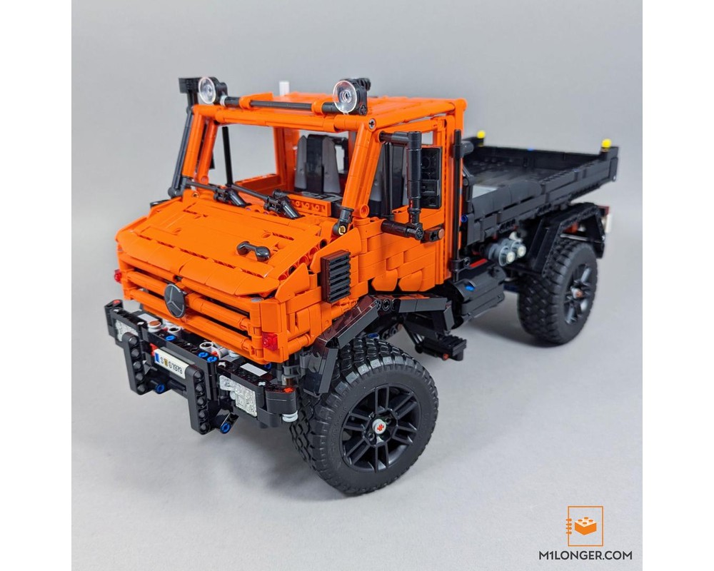 LEGO MOC 42177 Unimog 437 Snow Plow by M_longer | Rebrickable - Build ...