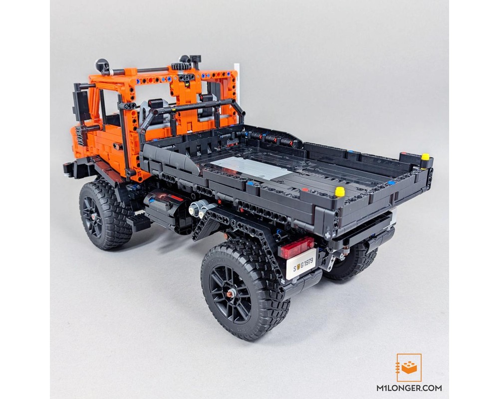 LEGO MOC 42177 Unimog 437 Snow Plow by M_longer | Rebrickable - Build with LEGO
