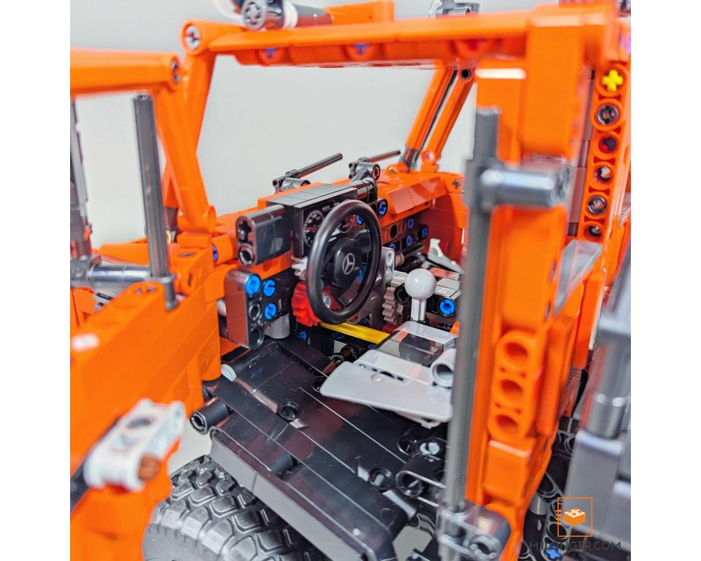 LEGO MOC 42177 Unimog 437 Snow Plow by M_longer | Rebrickable - Build with LEGO