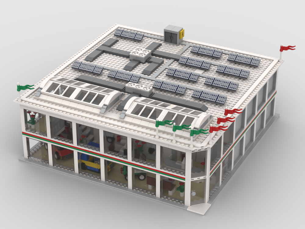 LEGO MOC Car Dealership (Autohaus) by Thomas333 | Rebrickable - Build ...