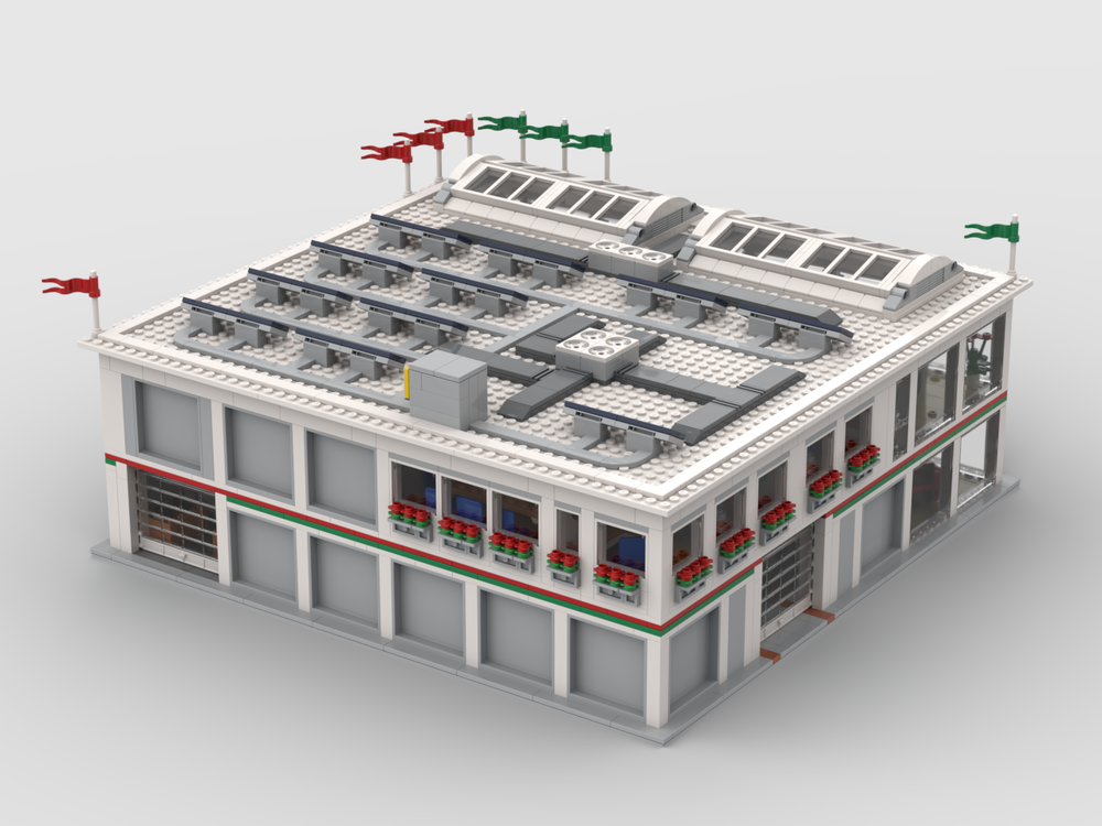 LEGO MOC Car Dealership (Autohaus) by Thomas333 | Rebrickable - Build ...