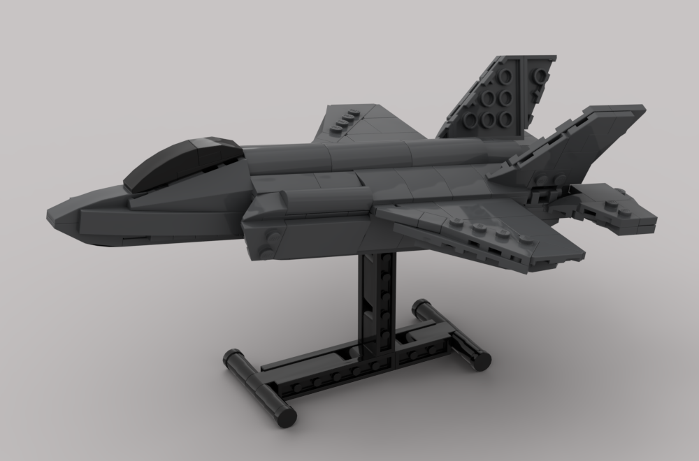 LEGO MOC F-35A Lightning II 1:72 Scale by WarheadsOnForeheads ...
