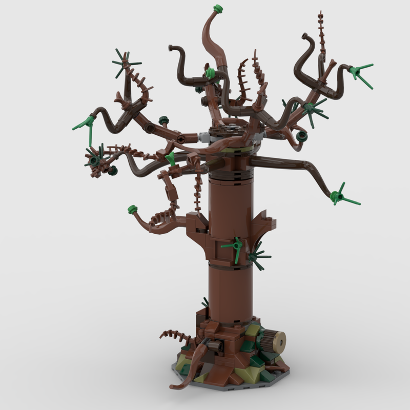 LEGO MOC Upgraded Whomping Willow by ArtisticBrick | Rebrickable ...