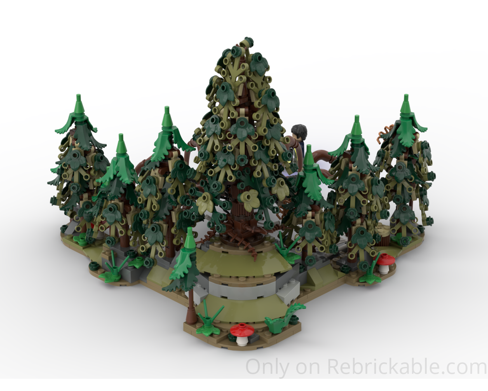 LEGO MOC HP Modular - Forbidden Forest: Aragog's Lair by Gobsmack ...