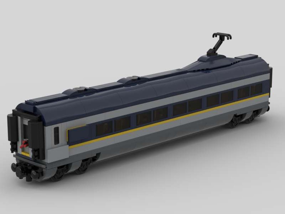 LEGO MOC Class 374 "EuroStar" Passenger Coach Economy Class by Bedwell ...