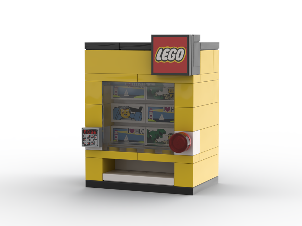 LEGO MOC MOC LEGO Vending Machine by lady_brick | Rebrickable - Build ...
