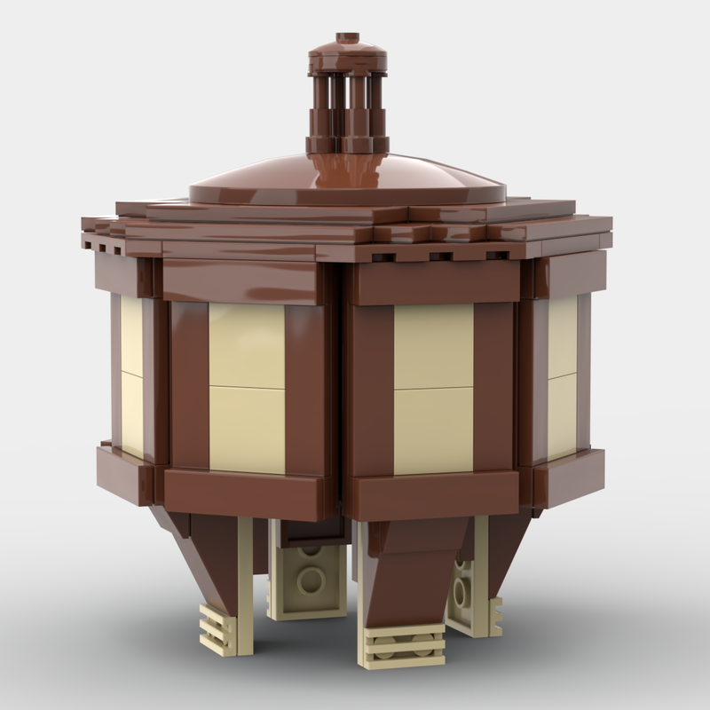 LEGO MOC Small water tower by Matyo | Rebrickable - Build with LEGO