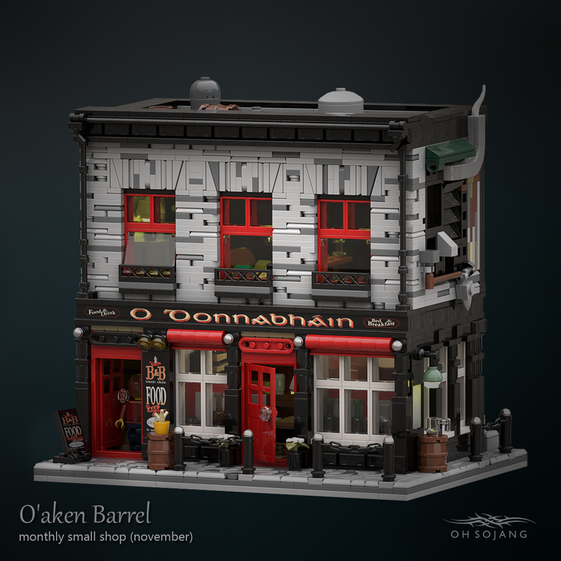 LEGO MOC O'aken Barrel [DramShop] by ohsojang | Rebrickable - Build ...