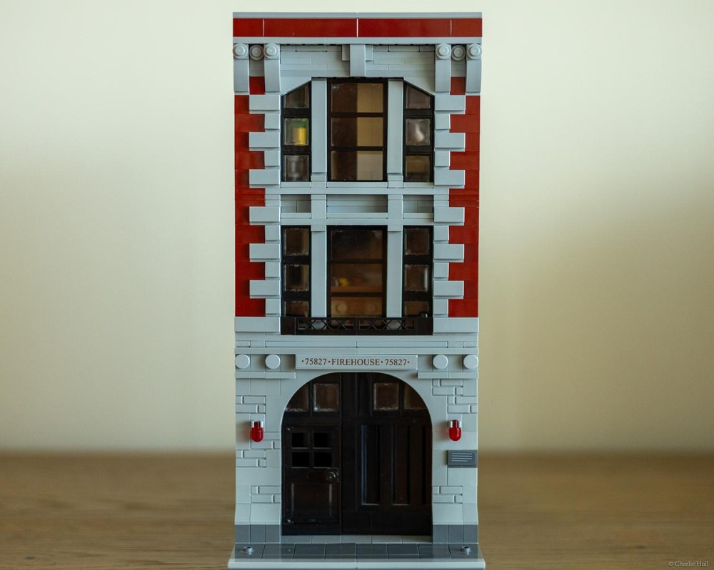 LEGO MOC Firehouse Headquarters - Modular Compatible Version by ...