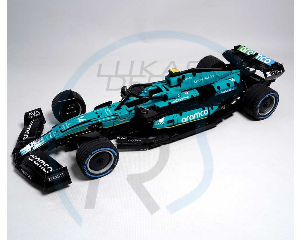 LEGO MOC Aston Martin AMR24 1:8 scale by Lukas2020 | Rebrickable ...