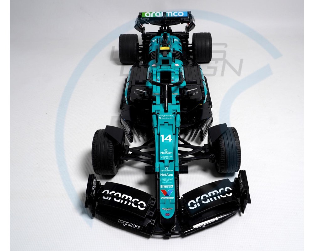 LEGO MOC Aston Martin AMR24 1:8 scale by Lukas2020 | Rebrickable ...