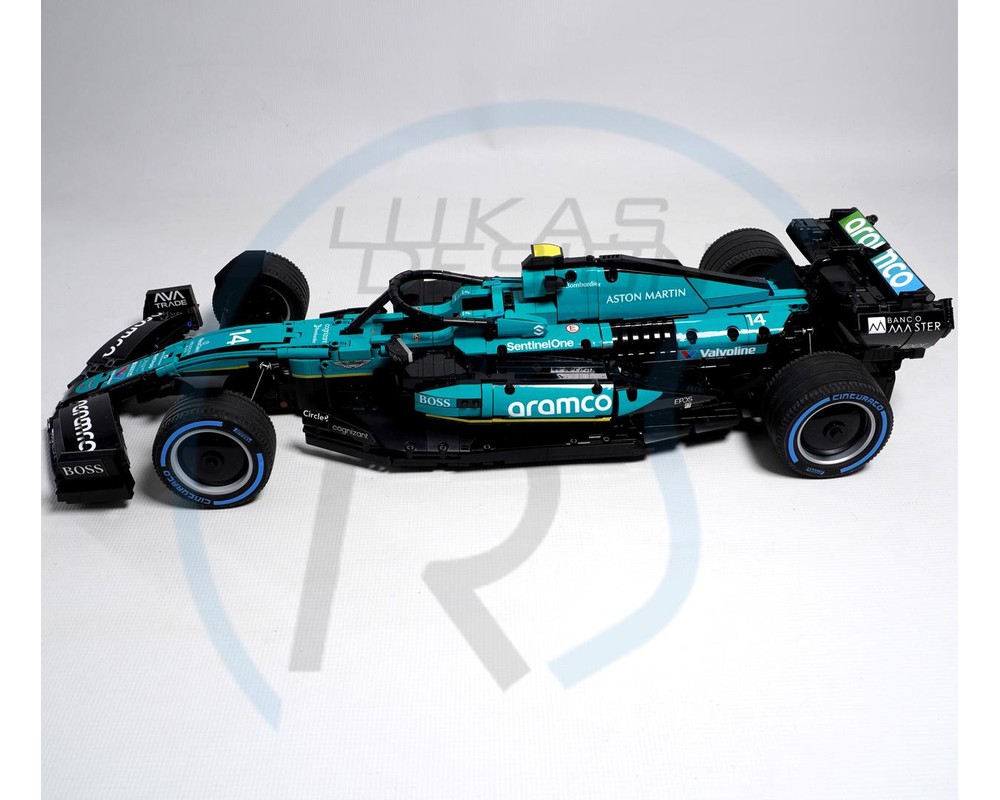 LEGO MOC Aston Martin AMR24 1:8 scale by Lukas2020 | Rebrickable ...