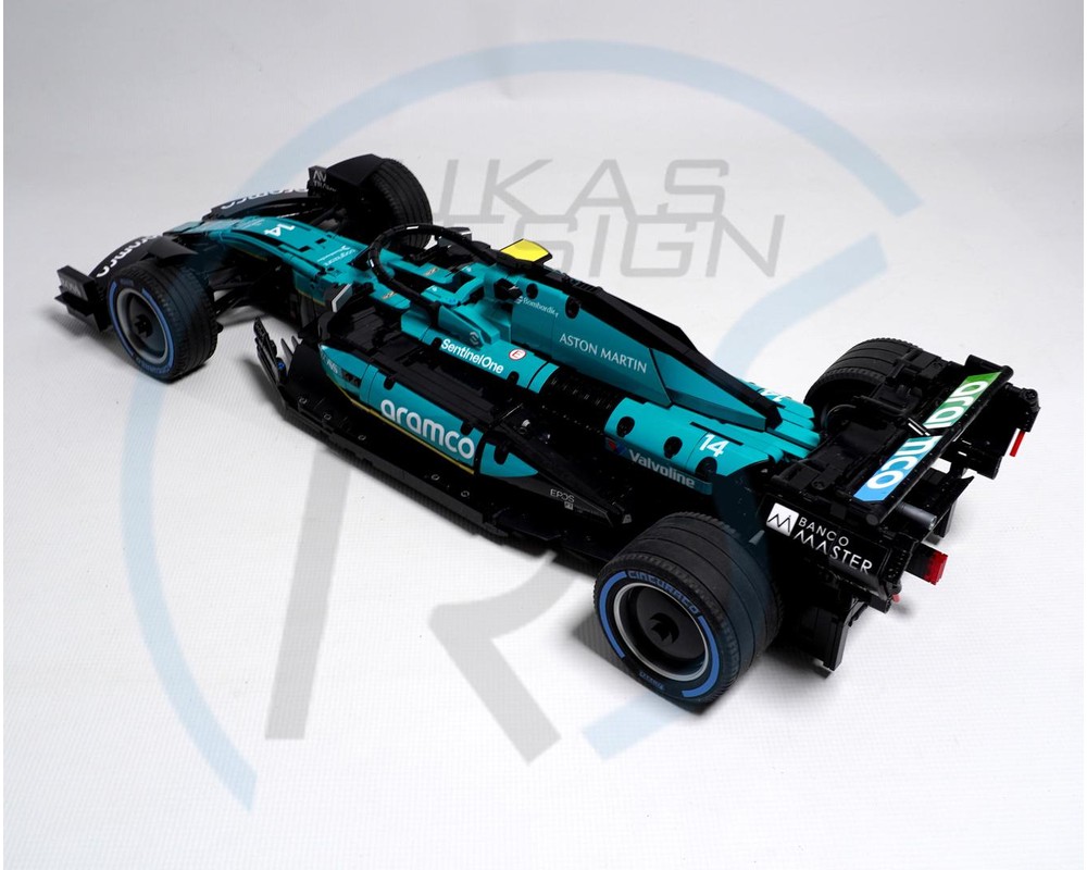 LEGO MOC Aston Martin AMR24 1:8 scale by Lukas2020 | Rebrickable ...