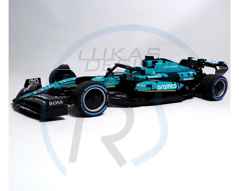 LEGO MOC Aston Martin AMR24 1:8 scale by Lukas2020 | Rebrickable ...