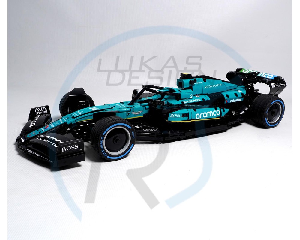 LEGO MOC Aston Martin AMR24 1:8 scale by Lukas2020 | Rebrickable ...