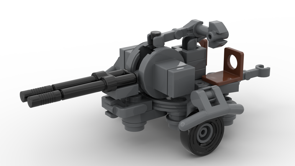LEGO MOC-192406 Lego ZU-23-2 (1:45 scale) by Tiger_1_3_1 | Rebrickable ...