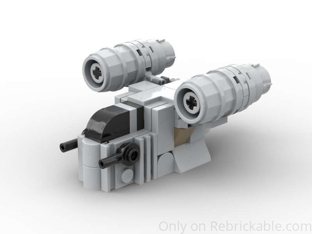 LEGO MOC Mini Razor Crest by cookie6285 | Rebrickable - Build with LEGO