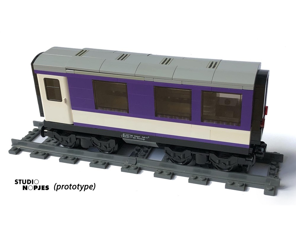 Lego Moc Train Sleeper Car En Jan Kiepura 6 Wide By Roloff