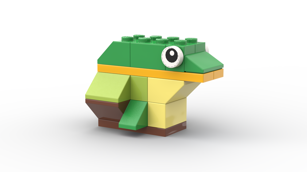 LEGO MOC 11038 Frog by Lenarex | Rebrickable - Build with LEGO