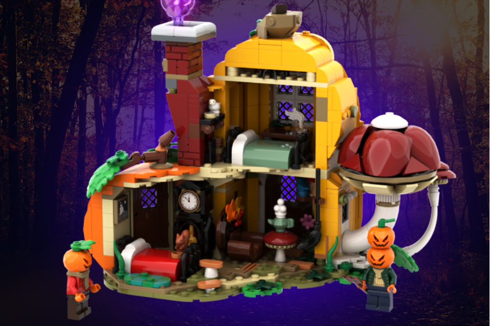 LEGO MOC Gourd Grove - Autumn Village by Ploopis | Rebrickable - Build ...