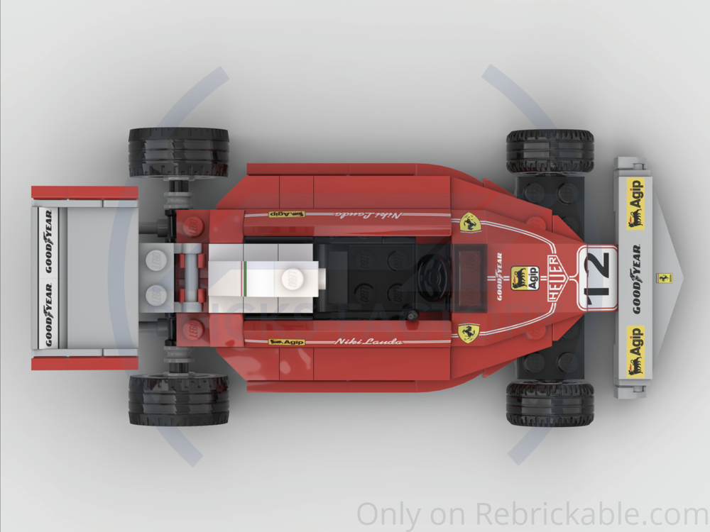 LEGO MOC F1 Ferari 312T by Pit Lane Bricks Factory | Rebrickable ...