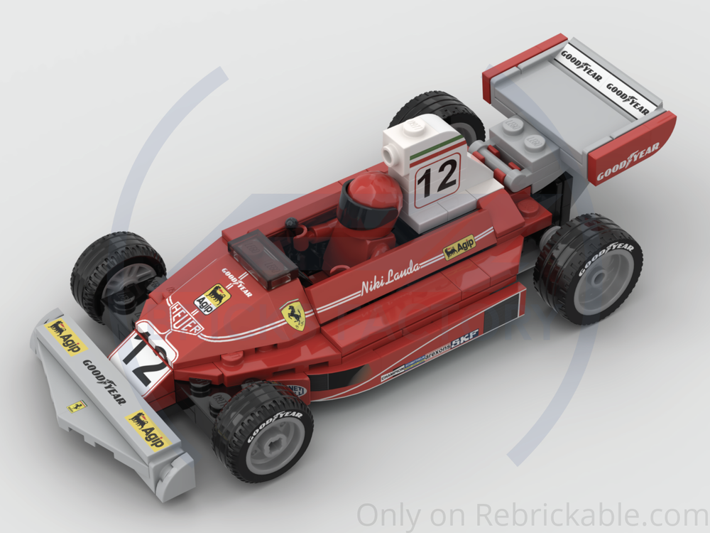 LEGO MOC-192428 F1 Ferari 312T by Pit Lane Bricks Factory | Rebrickable ...