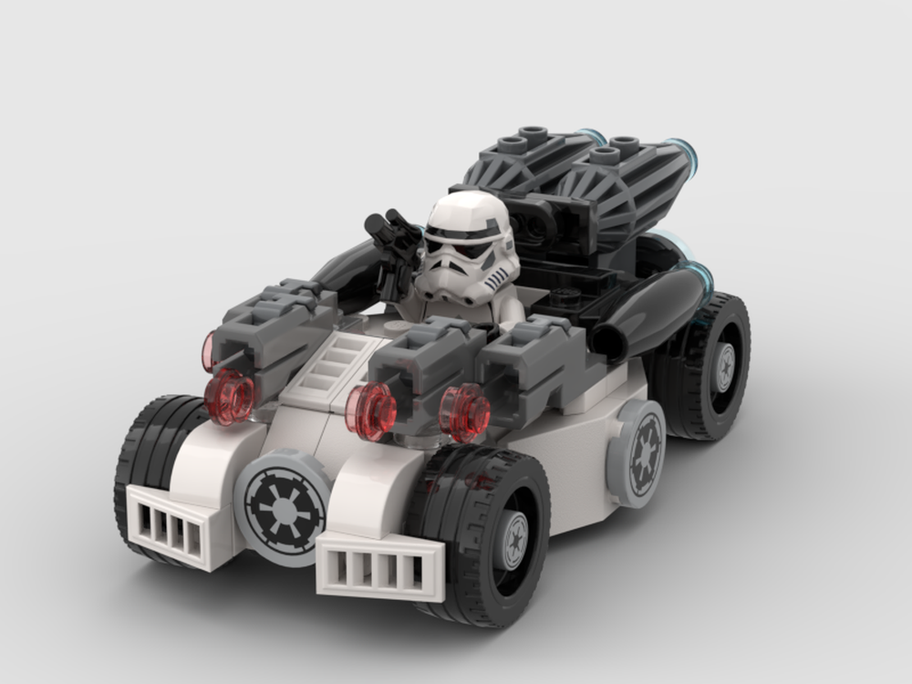 LEGO MOC Stormtrooper Car by Pumpapastej | Rebrickable - Build with LEGO