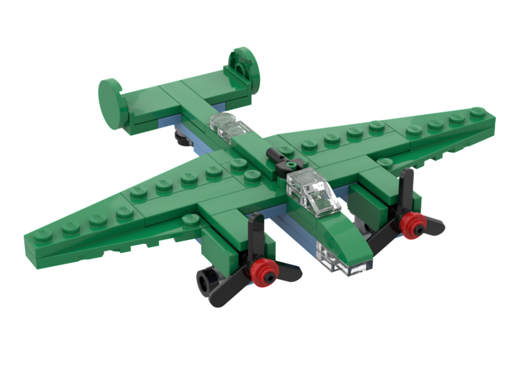 LEGO MOC Micro Tupolev Tu-2 & Tu-2S & Tu-2S-44 & Tu-2S-59 by xpasza ...