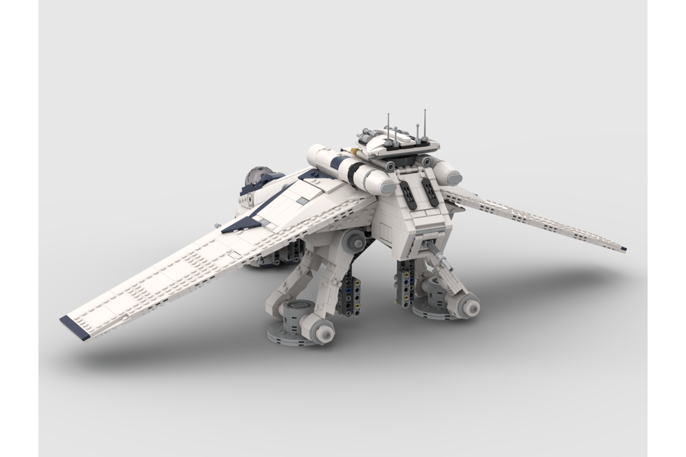 LEGO MOC Republic Dropship by kwiqtkowski_LD | Rebrickable - Build with ...
