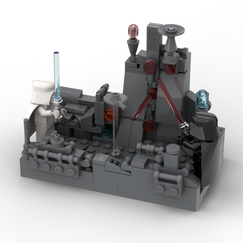 LEGO MOC Diorama - Darth Vader vs Jedi Vader by timepenguin ...