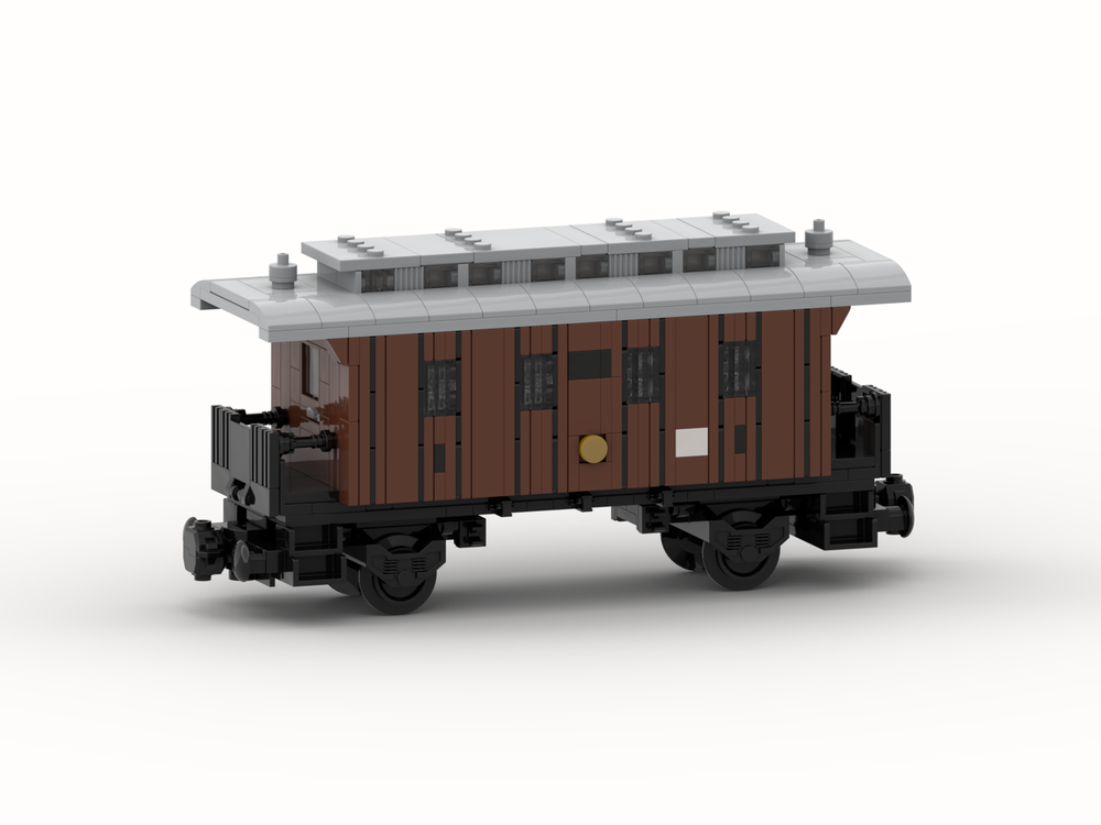 LEGO MOC KPEV 4th Class Passenger Coach (8W) by copernicus508 ...