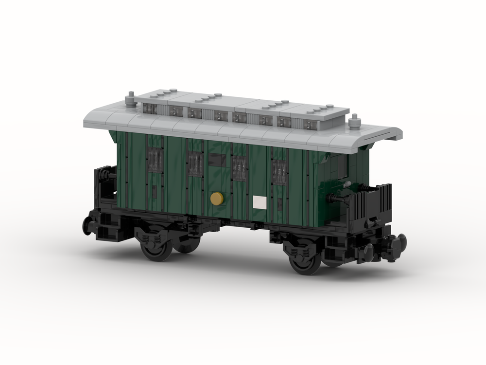 LEGO MOC KPEV 4th Class Passenger Coach (8W) by copernicus508 ...