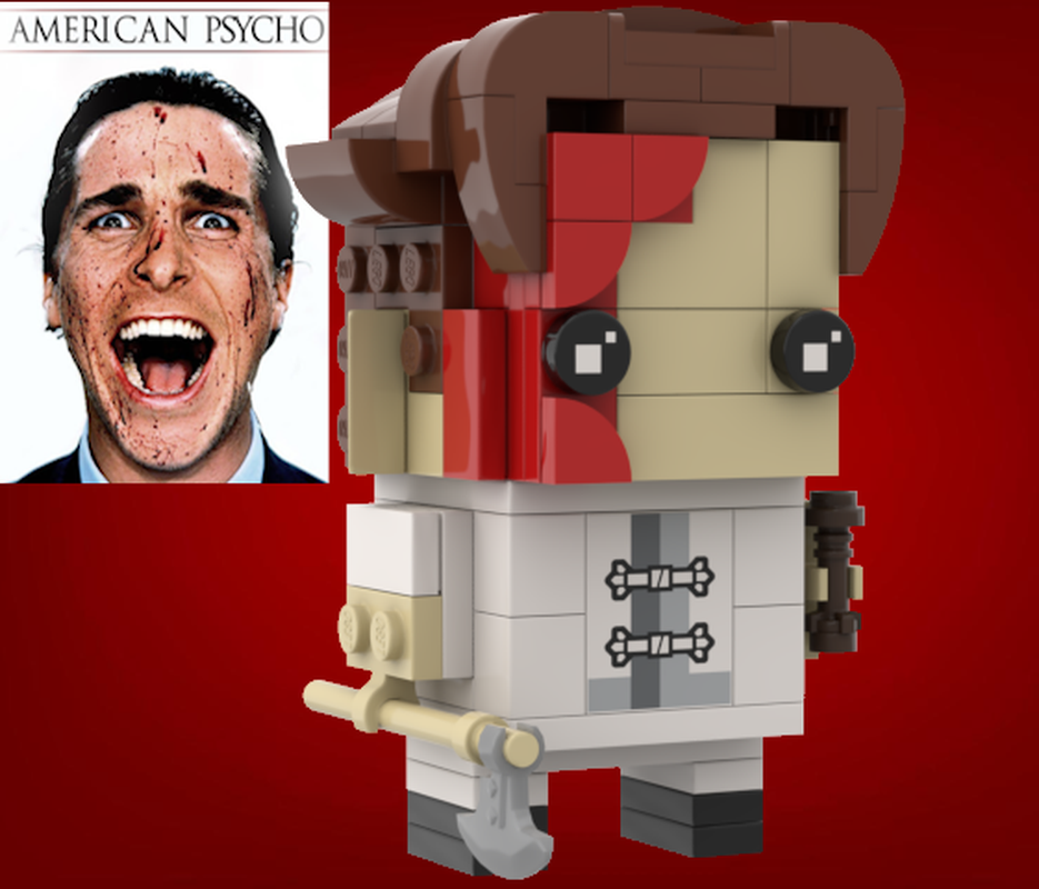 LEGO MOC Patrick Bateman Brickheadz - Hip to be square scene by ...
