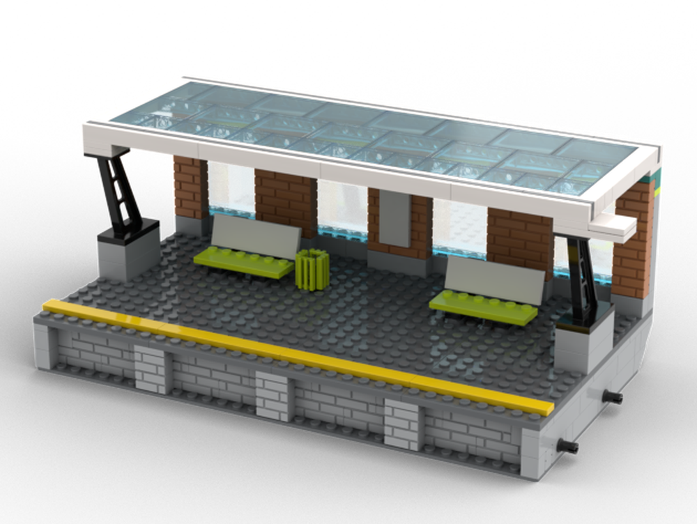 LEGO MOC Extension (1) for "Modular Train station" (MOC-188834) by ...