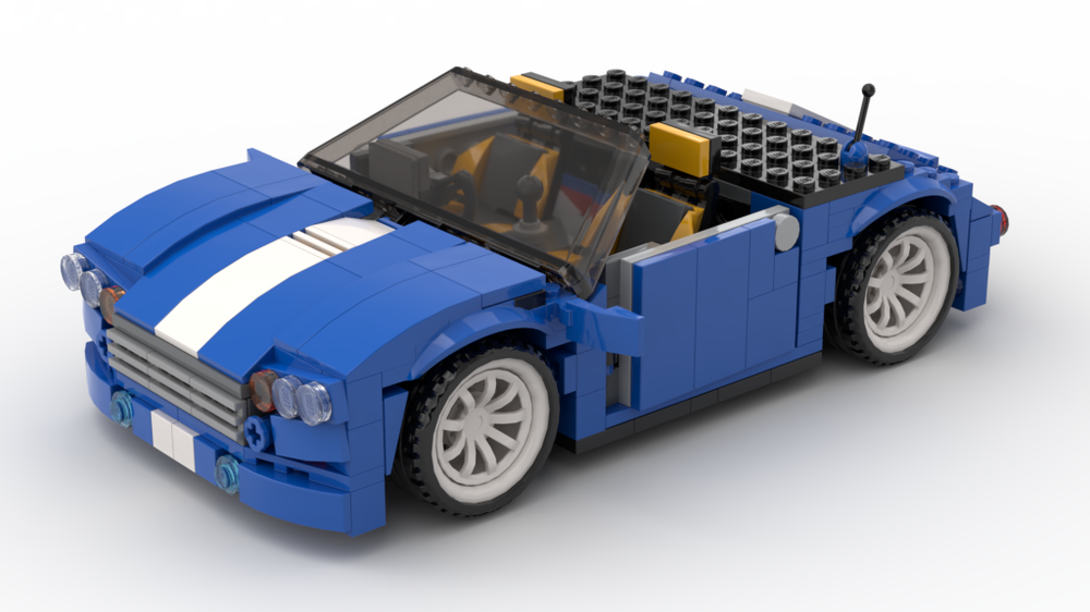 LEGO MOC 31070 Sporty mid-engined convertible by Leo1 | Rebrickable ...