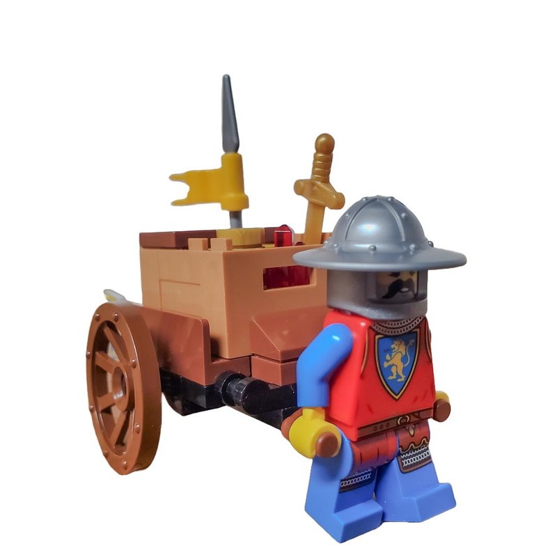 LEGO MOC Treasure Cart-1463/1695 Remake by part0937 | Rebrickable ...