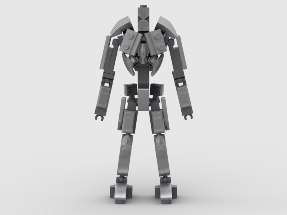 LEGO MOC Necron Warrior 40k by MATLAD_BRICKS | Rebrickable - Build with ...