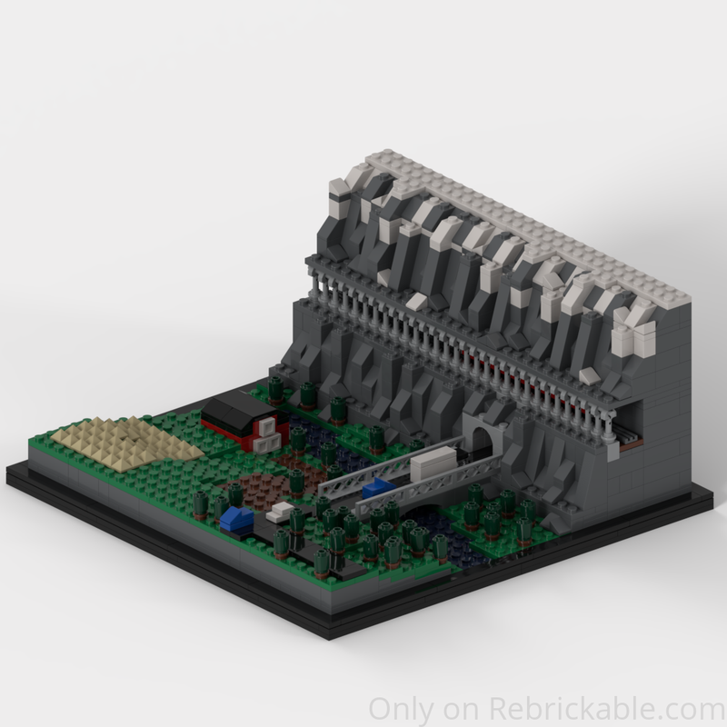 LEGO MOC Valley in the alps by S-Brick | Rebrickable - Build with LEGO