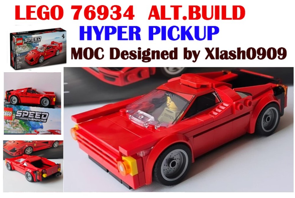 LEGO MOC-192514 76934 HYPER PICKUP by xlash0909 | Rebrickable - Build ...