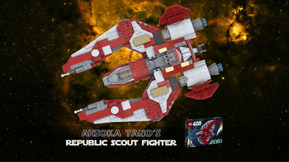 LEGO MOC Ahsoka Tano's Republic Scout Fighter - 75362 alternative by ...