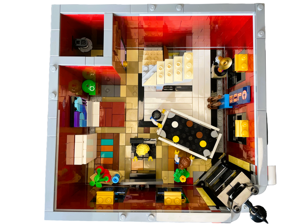 Lego Moc Italian Restaurant Corner Modular Alternate Build Of 10312