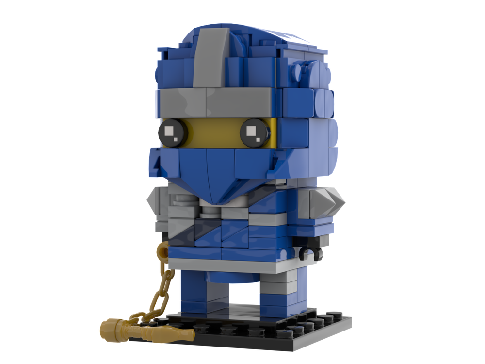 LEGO MOC Jay ZX Brickheadz by Ant0noo | Rebrickable - Build with LEGO
