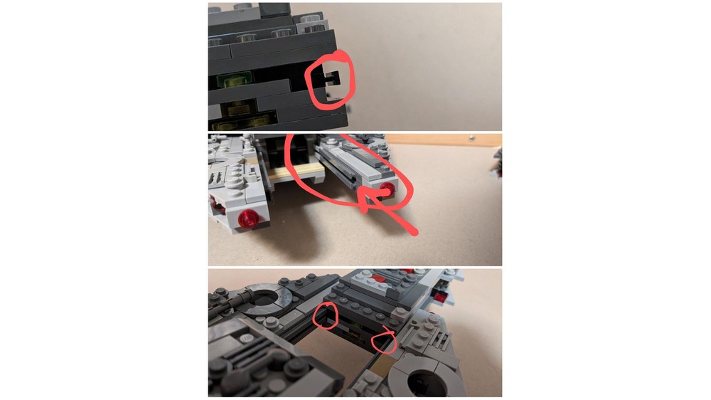 LEGO MOC-192544 75257 Millennium Falcon Escape Pod/Shuttle by __Ferg__ ...