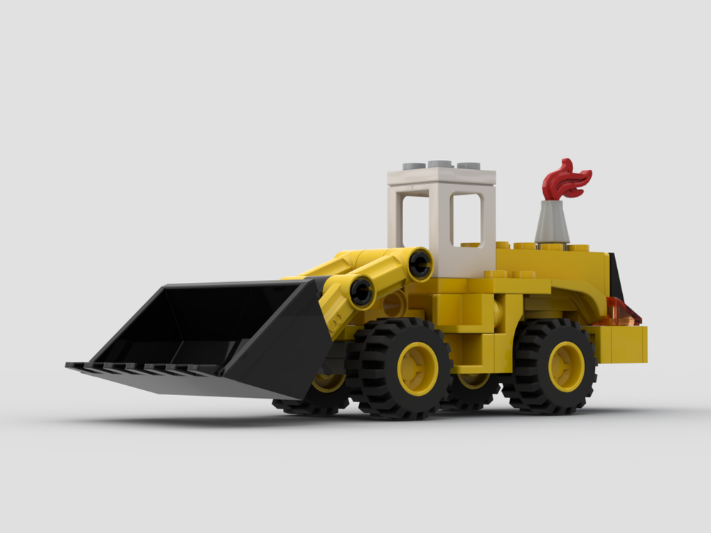 LEGO MOC Wheel Loader Nr.2 by cocoacao | Rebrickable - Build with LEGO
