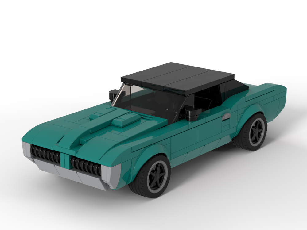 LEGO MOC Mercury Cougar 8wide by Linse | Rebrickable - Build with LEGO