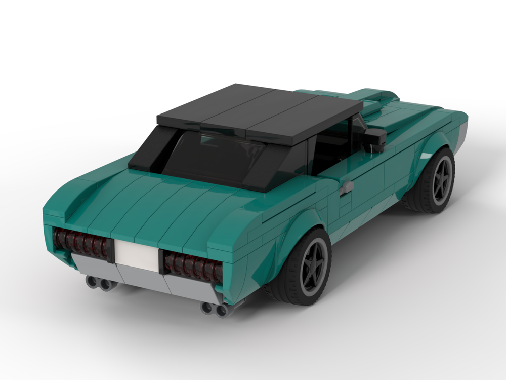 Lego Moc Mercury Cougar 8wide By Linse Rebrickable Build With Lego