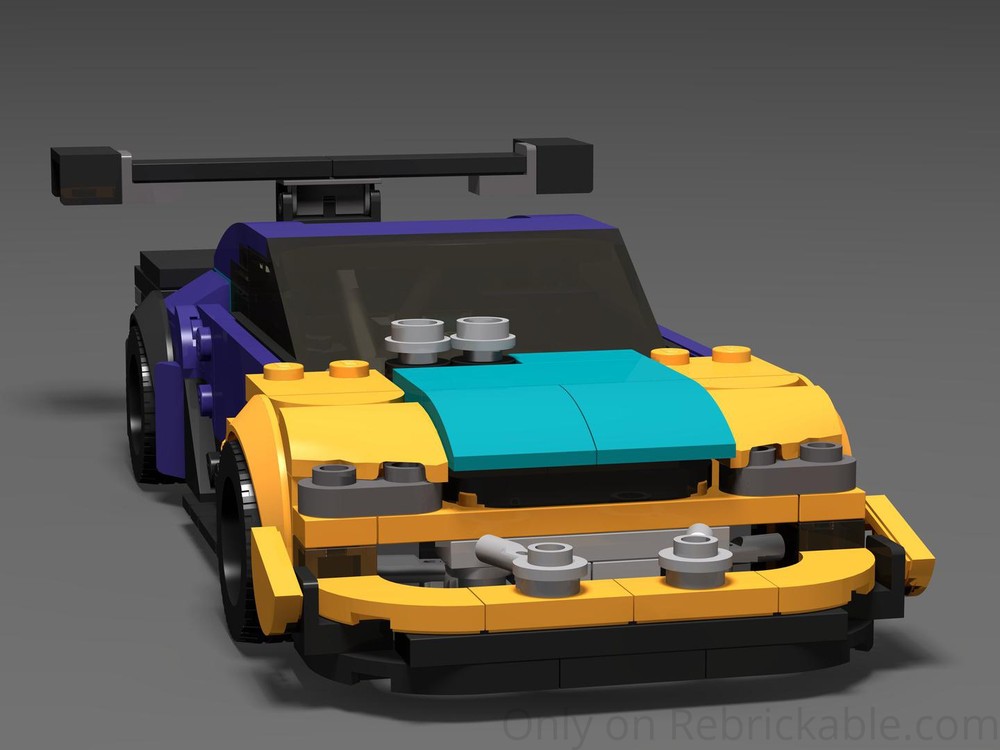 LEGO MOC 76935 S14 Inspired Track/Drift Car Alternate Build by j.p ...